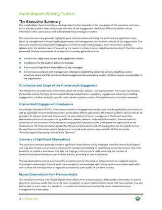 Auditing Report Writing Toolkit That Will Help The Auditors PDF