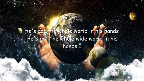 He S Got The Whole World In His Hands Laurie London YouTube