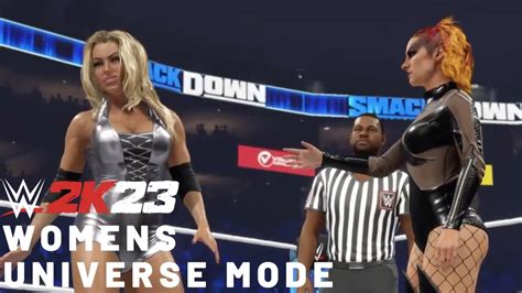 Wwe K Women S Universe Mode I Episode Smackdown Youtube