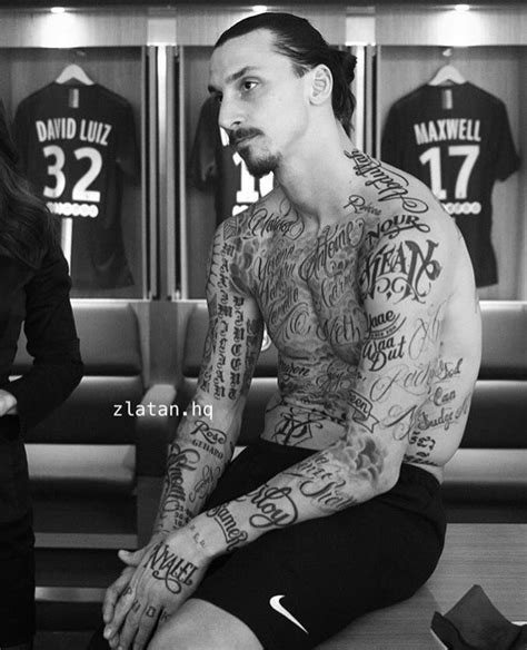Zlatan Ibrahimovic Wore Temporary Tattoos To Raise Awareness Of Hunger
