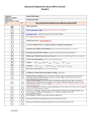 Fillable Online Health Usf Edu MediaHouse Officer Contract Sample USF