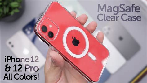 Apple IPhone 12 MagSafe Clear Case Review On All Colors Worth It