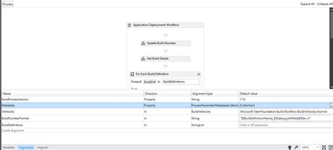 Tfs How To Change Process Arguments Of Build Using TFSBuild In