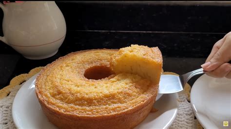 Bolo De Laranja Simples