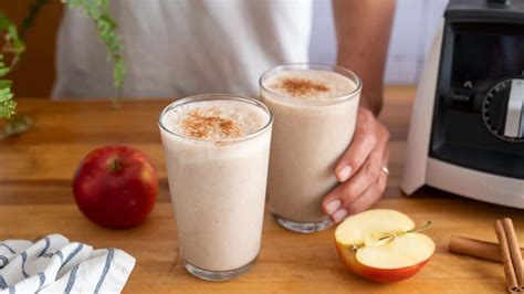 Licuado de manzana con avena y agua Nómadas Gourmet