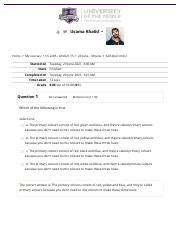 Self Quiz Unit Attempt Review Pdf Usama Khalid Home My Courses Cs