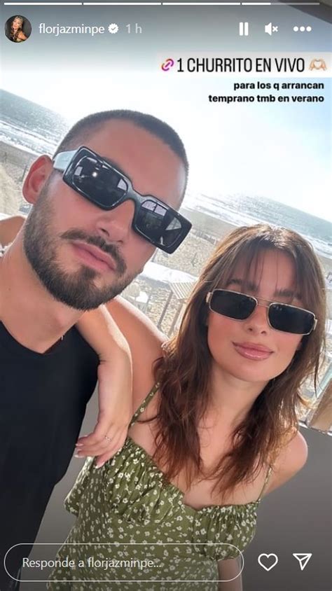 Flor Jazmín Peña y Nico Occhiato inseparables en Pinamar la foto