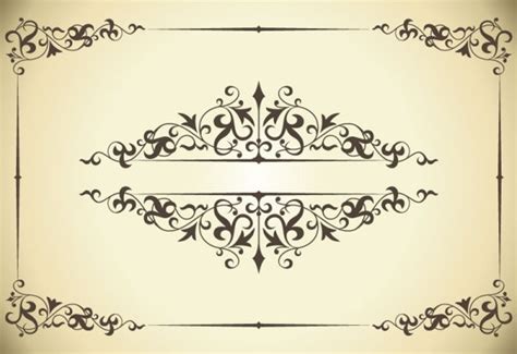classic pattern border 04 vector free vector in encapsulated postscript eps eps vector