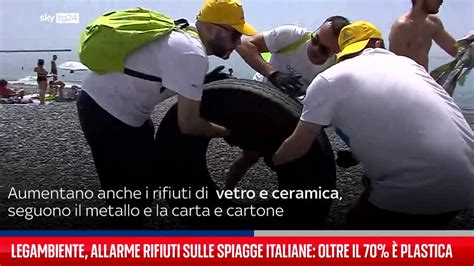 Legambiente Allarme Rifiuti Sulle Spiagge Italiane Video Sky