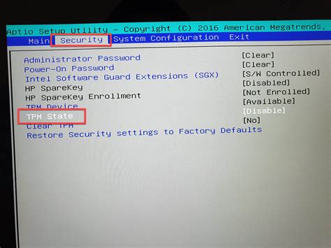 windows 11 enable tpm using bios config utility hp enable tpm tpm porn sex picture