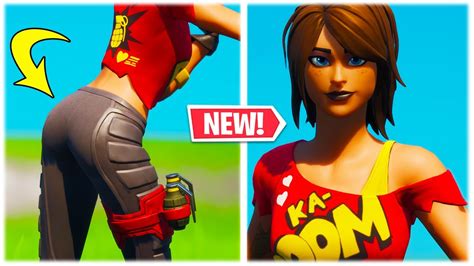 New Cute Tntina Skin Introduced W 69 Emotes 😍 ️ Fortnite Chapter 2 Season 2 Youtube