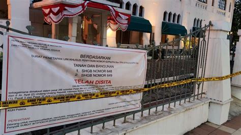 Perjalanan Kasus Grha Wismilak Hingga Berujung Penyitaan