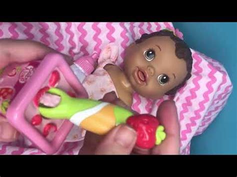 Baby Alive Doll Feeding Strawberry Yogurt And Milk Bottle YouTube