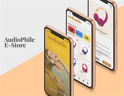 Audiophile E Commerce App Concept