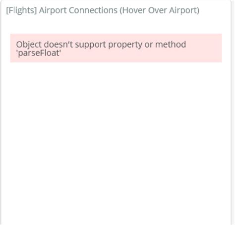 Object Doesn T Support Property Or Method Parsefloat Message Seen On