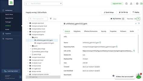 Php Composer Nuget And Gems Package Type In Jfrog Artifactory
