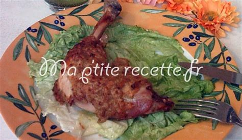 Cuisses de poulet gratinées