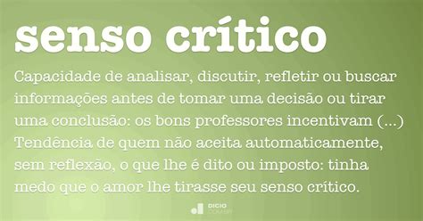 O Que Senso Cr Tico Online Emergencydentistry