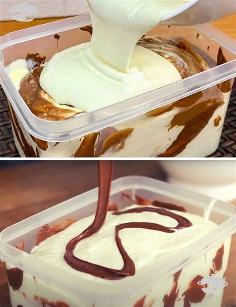 Sorvete caseiro de Leite Ninho trufado Receitinha perfeita pra você