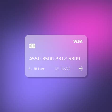 Ui Design Credit Card Figma