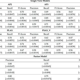 Quantitate Class Wise Performance Analysis For The Single View And