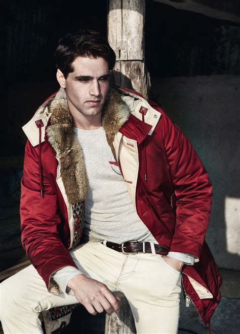 Fabio Mancini Tomas Skoloudik For Armani Jeans FW14 15 Armani Jeans