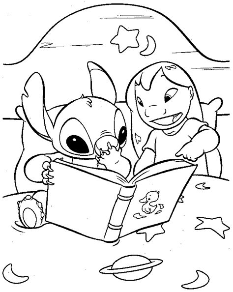 Lilo Y Stitch Para Colorear Pintar E Imprimir
