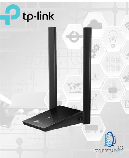 ADAPTADOR INALAMBRICO USB AC1300 DUAL BAND 2 ANTENAS ARCHER T4U PLUS