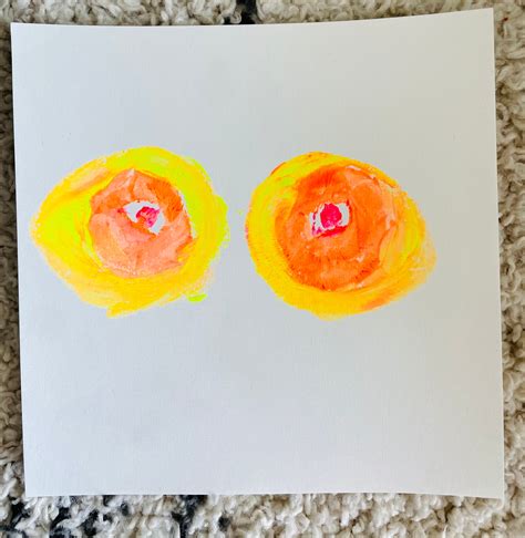 Original Boob Smash Acrylic Painting Etsy