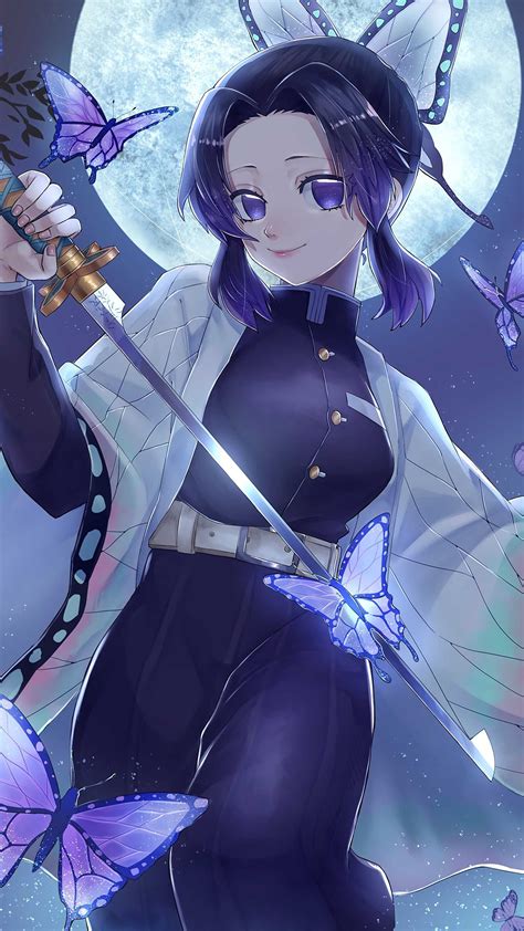 4K Shinobu Kocho Wallpaper WhatsPaper