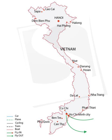 Vietcong Tunnels Map
