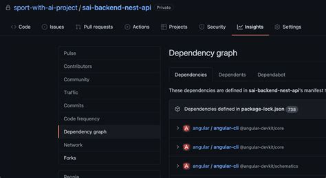 can t see insights on github stack overflow