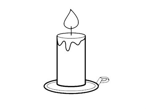 Dibujos De Velas Para Colorear AZ Dibujos Para Colorear