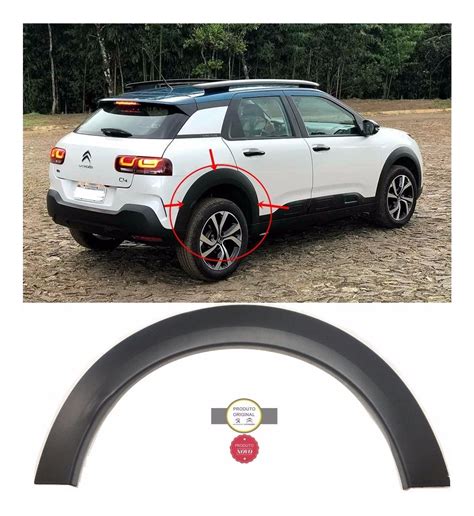 Aplique Moldura Paralama Traseiro Dir C4 Cactus Original Nov