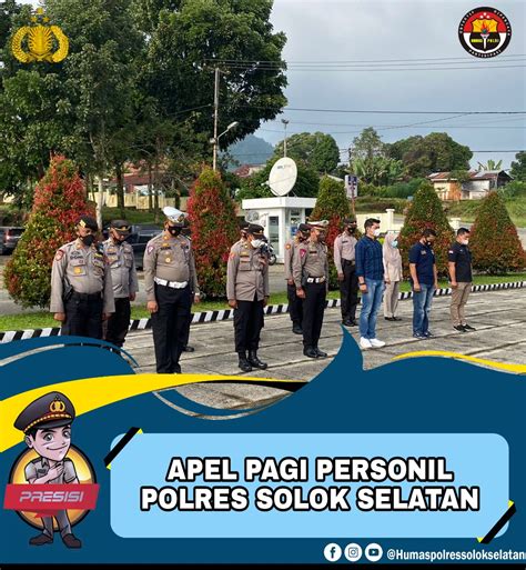 Kaba Solok Selatan On Twitter Rt Hsolsel Apel Pagi Personil Polres