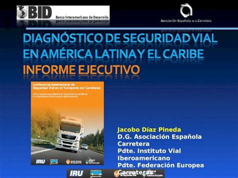 PPT Diagnóstico de seguridad vial en América Latina y el Caribe