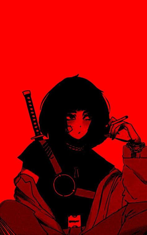 Dark Red Anime Wallpapers K Hd Dark Red Anime Backgrounds On