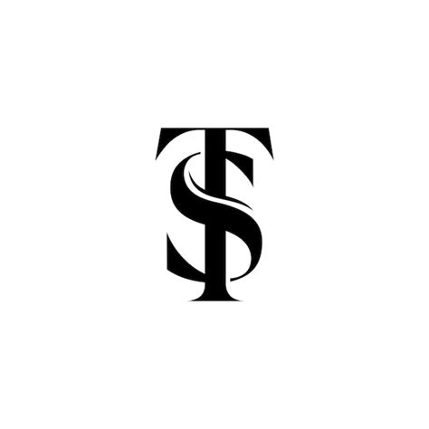Ts Initialen Logo Design Anfangsbuchstaben Logo Creative Luxury Logo