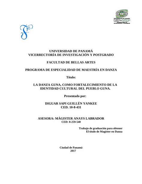 PDF UNIVERSIDAD DE PANAMÁ VICERRECTORÍA DE up rid up ac pa 1338 1