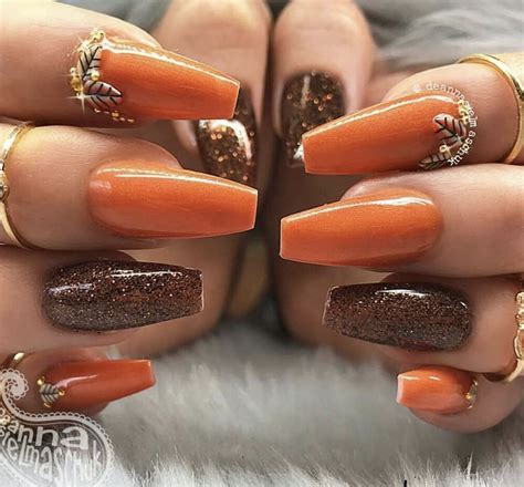 Acrylic Nail Designs For Fall Autumn 2023