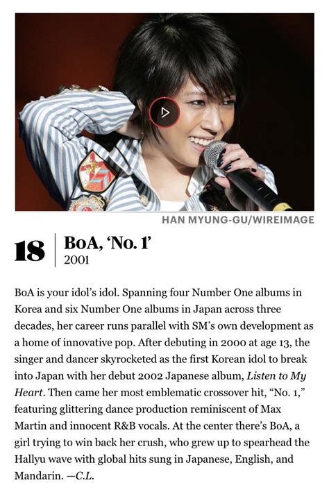 BoA SOURCE On Twitter RollingStone Names BoAs No 1 As One