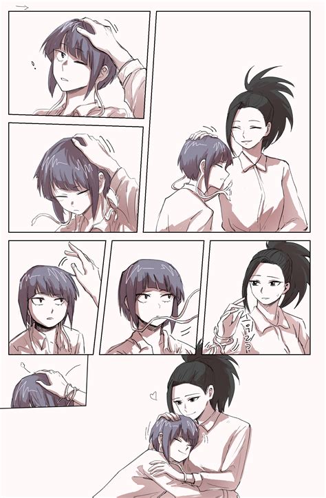 Jirou Kyouka Jirou Kyouka Yaoyorozu Momo Yaoyorozu Momo