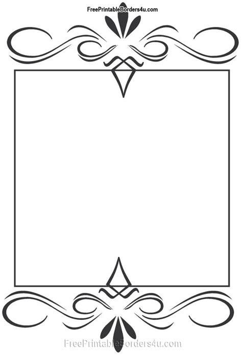 Free Printable Stationary Borders