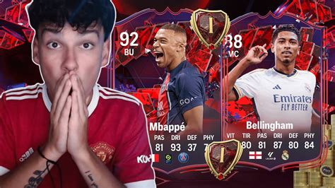 J OUVRE MES RÉCOMPENSES FUT CHAMPIONS RANG 1 SUR FC24 YouTube