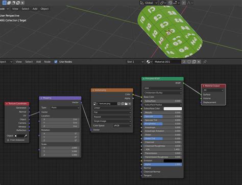 Texturing Animation Nodes Is It Possible To Add A Texture Image To
