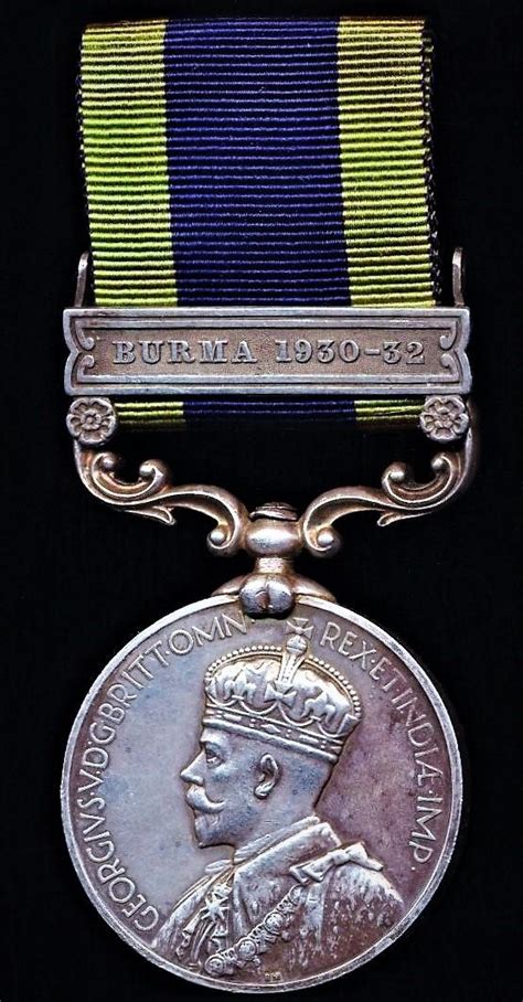 Aberdeen Medals India General Service Gv Issue Second Type