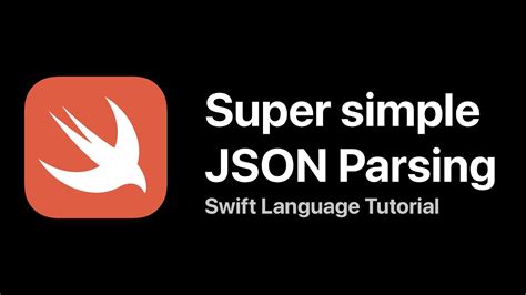 super simple json parsing with swift 5 youtube