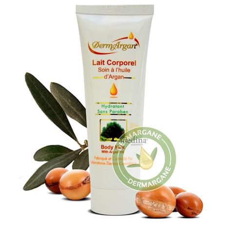 Soin du corps à l argan Lait corporel à l huile dargan Bio