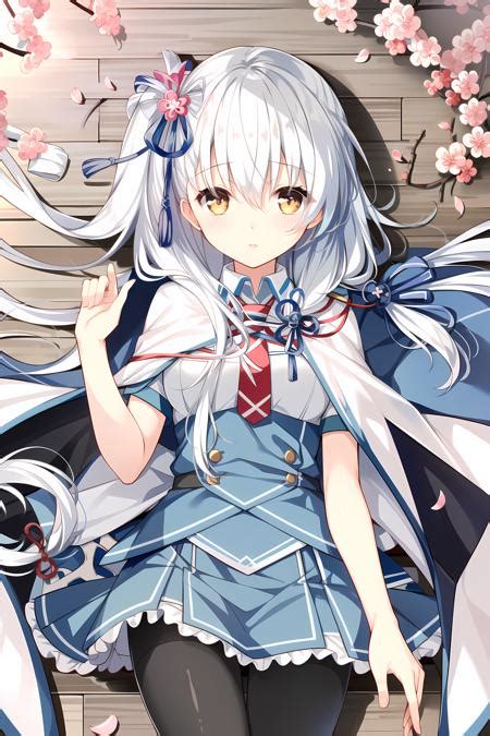 朱雀院椿 Suzakuin Tsubaki 羁绊辉耀的恋之伊吕波 絆きらめく恋いろは v1 0 Stable Diffusion