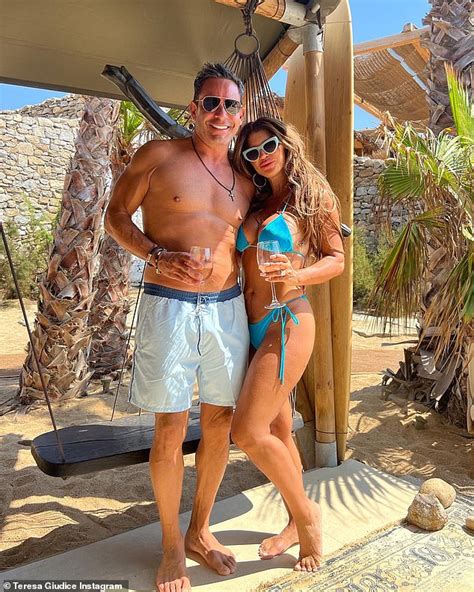Teresa Giudice In A Bikini With Luis Ruelas As They Return To Greece